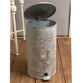 French Country Rooster Trash Can with Foot Pedal – Vintage Shopper
