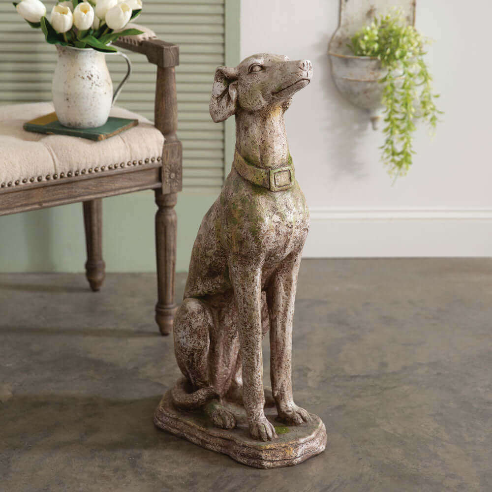 Greyhound Garden Statue | Home Decor – Vintage Shopper