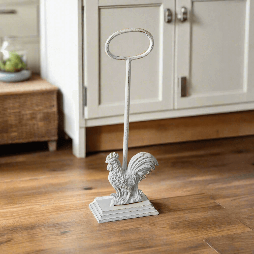 Rustic Farmhouse Rooster Door Stop – Vintage Shopper
