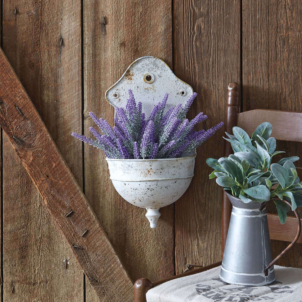 Rustic French Country Wall Planter – Vintage Shopper